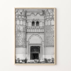 Damascus Prints Set of 6 | Black and White Wall Gallery Prints ...