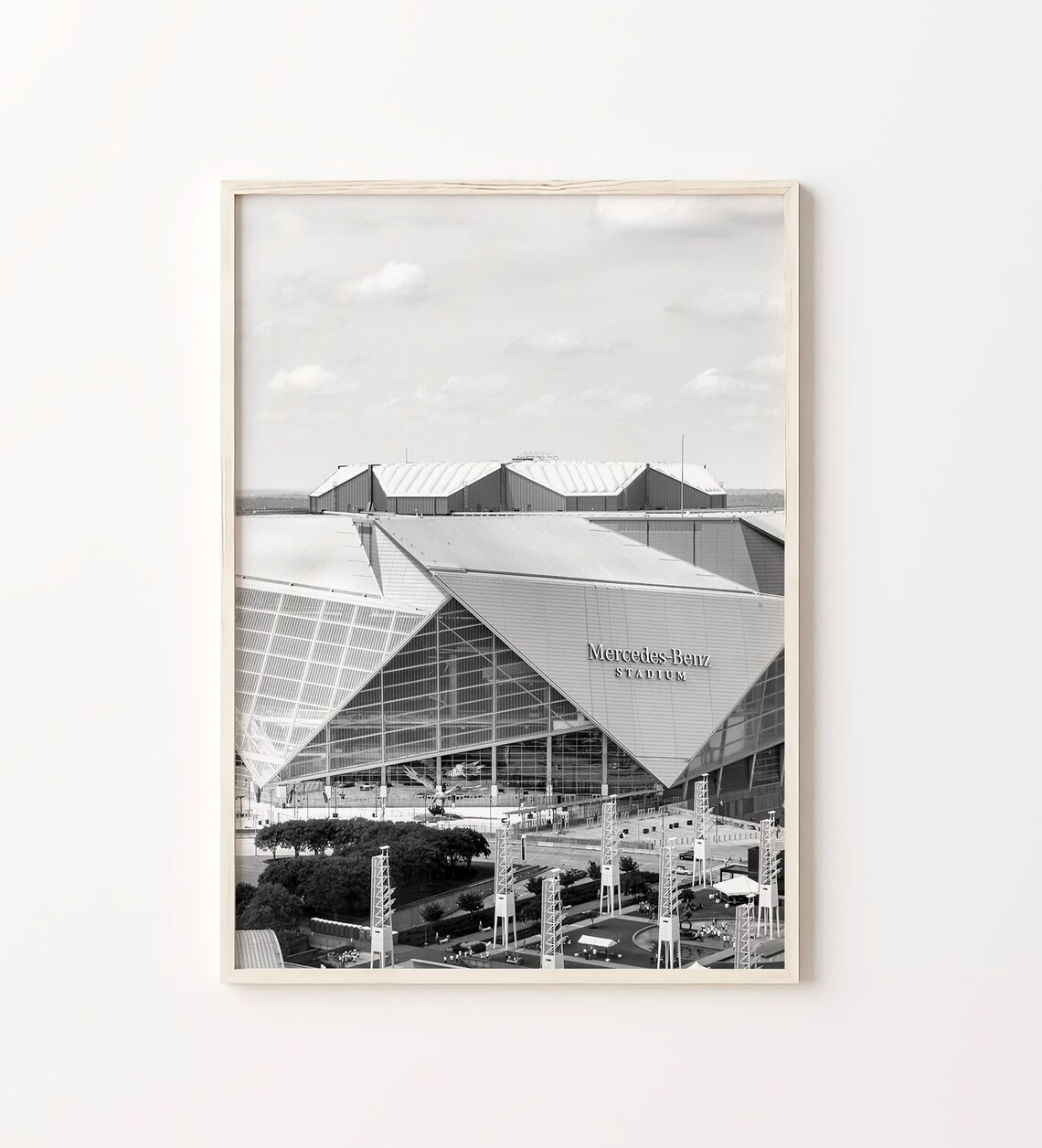 Atlanta City Prints Atlanta Black and White Prints Set of 6 - Etsy