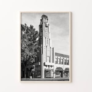 Chico City Prints, Chico Black and White Prints Set of 6, Chico Wall ...