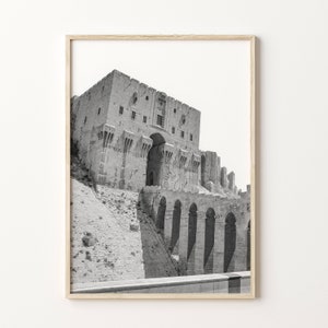 Damascus Prints Set of 6 | Black and White Wall Gallery Prints ...
