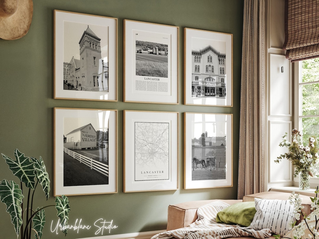Lancaster Prints Set: Black and White Photography - Etsy