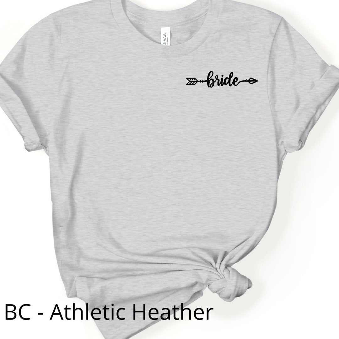 Bride arrow Shirt for Bride to Be - Etsy