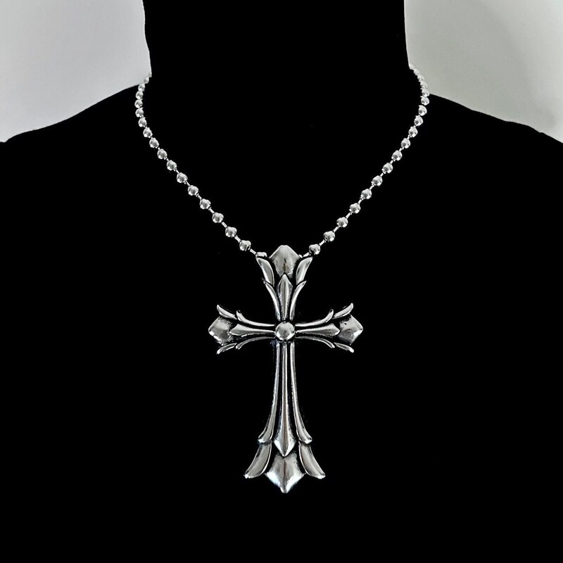 Punk Cross Pendants - Etsy