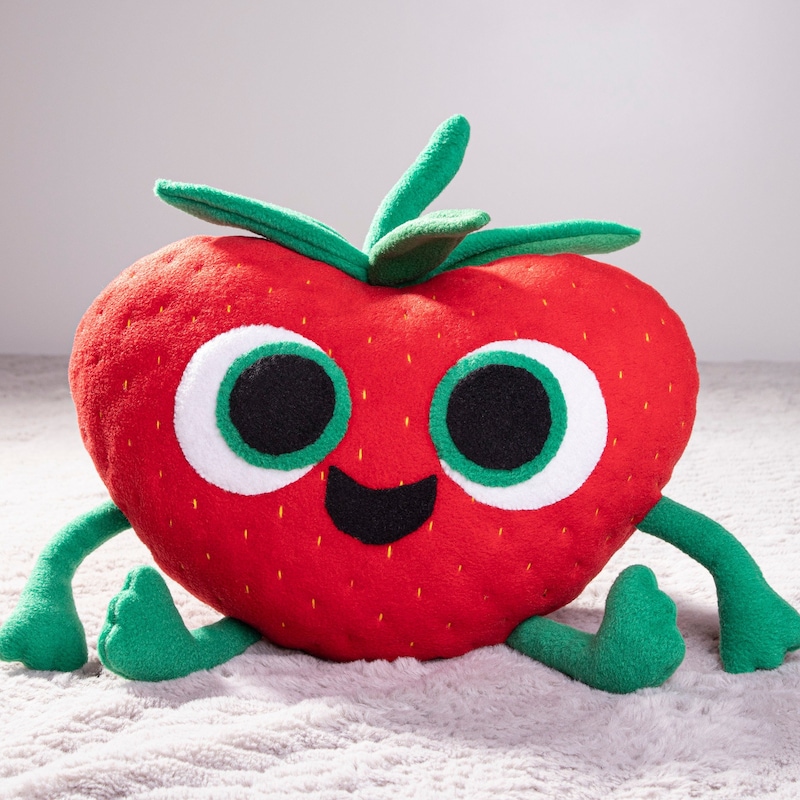 Strawberries Plush - Etsy