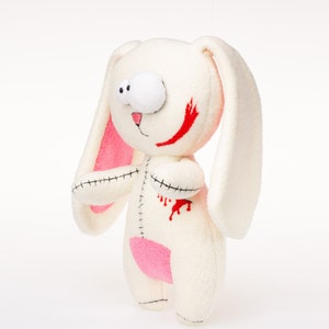 Bunny Plush Toy, Creepy Bunny Toy, Handmade Soft Toy - Etsy