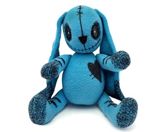 Creepy Bunny Plush Bunny Stuffed Animal Halloween Toy | Etsy