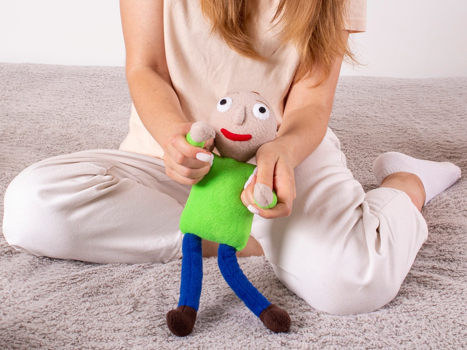 Baldi Basics Plush Toy, Baldi Handmade Soft Toy - Etsy
