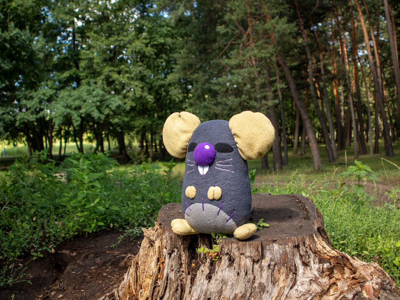 Hades Mort Companion Mort Plush Toy, Handmade Mouse Soft Toy - Etsy