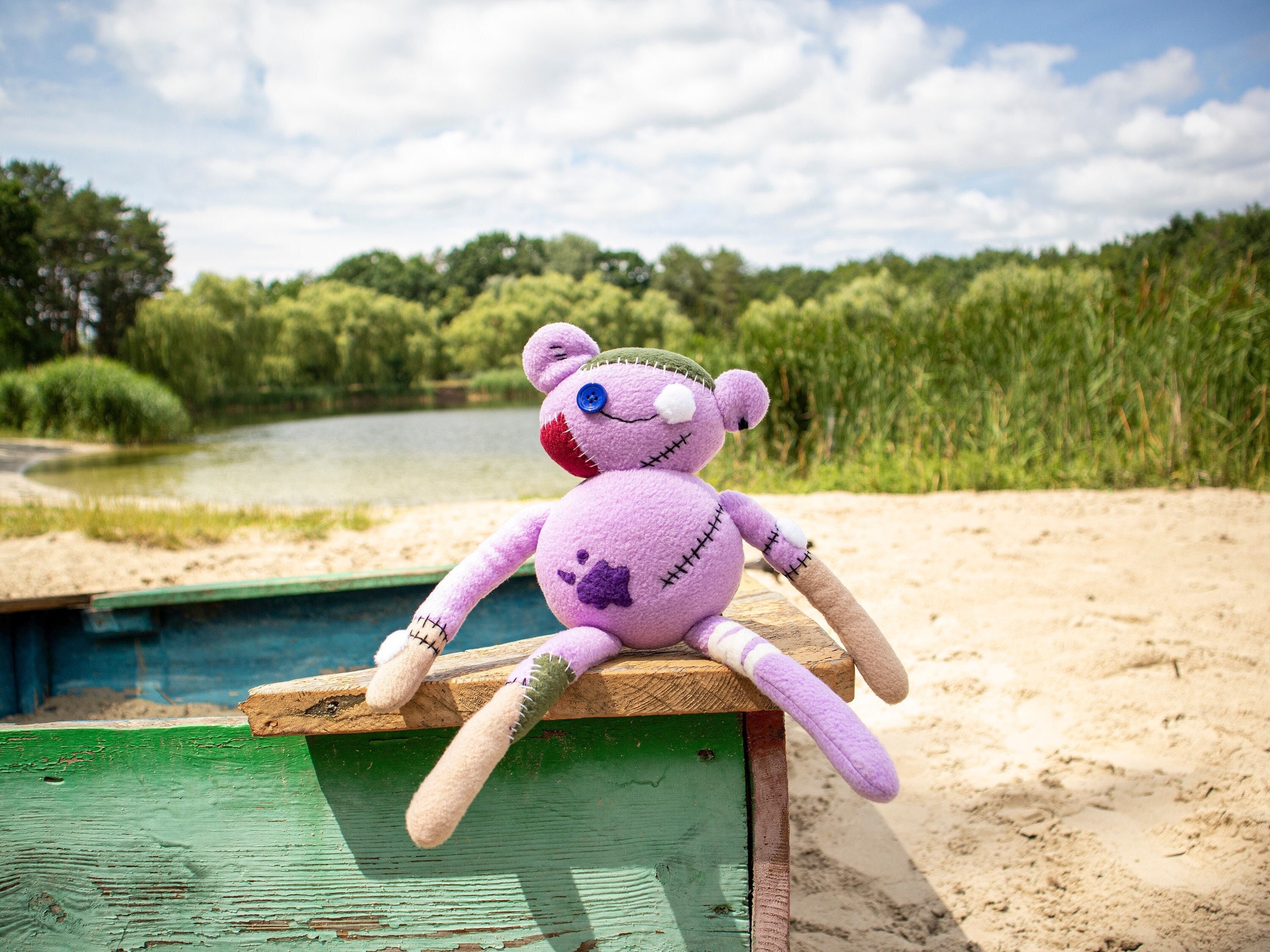 Big Hambo Marceline's Bear Plush Hambo Soft Toy 20 - Etsy Australia