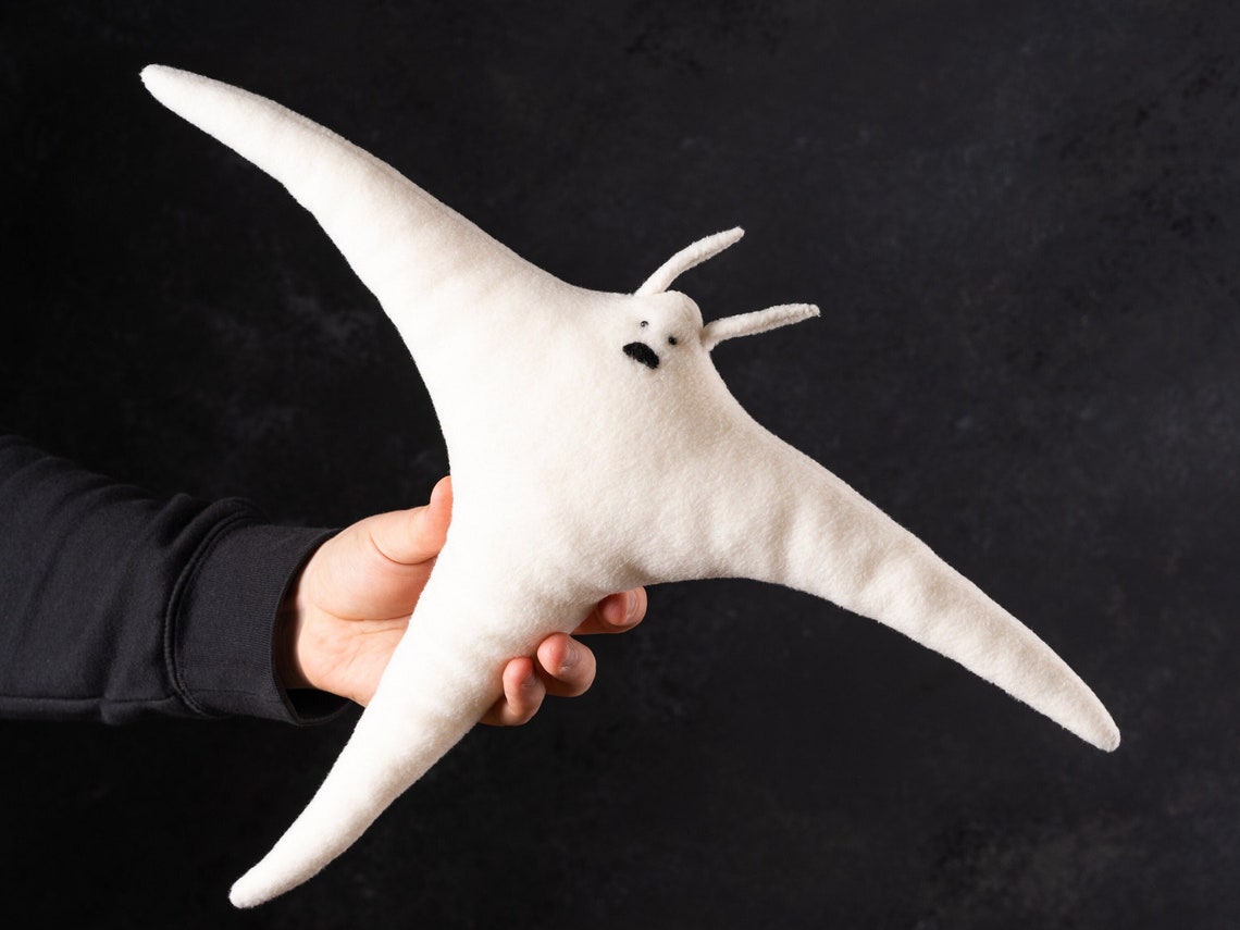 Sky Mantas Plush Inspired by Trevor Henderson Handmade Soft - Etsy