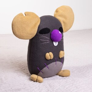 Hades Mort Companion Mort Plush Toy Handmade Mouse Soft Toy - Etsy