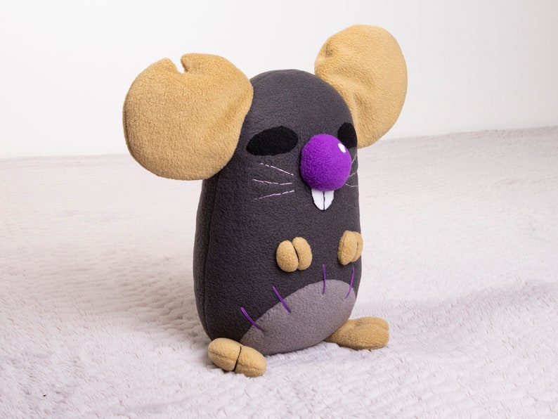 Hades Mort Companion Mort Plush Toy Handmade Mouse Soft Toy - Etsy