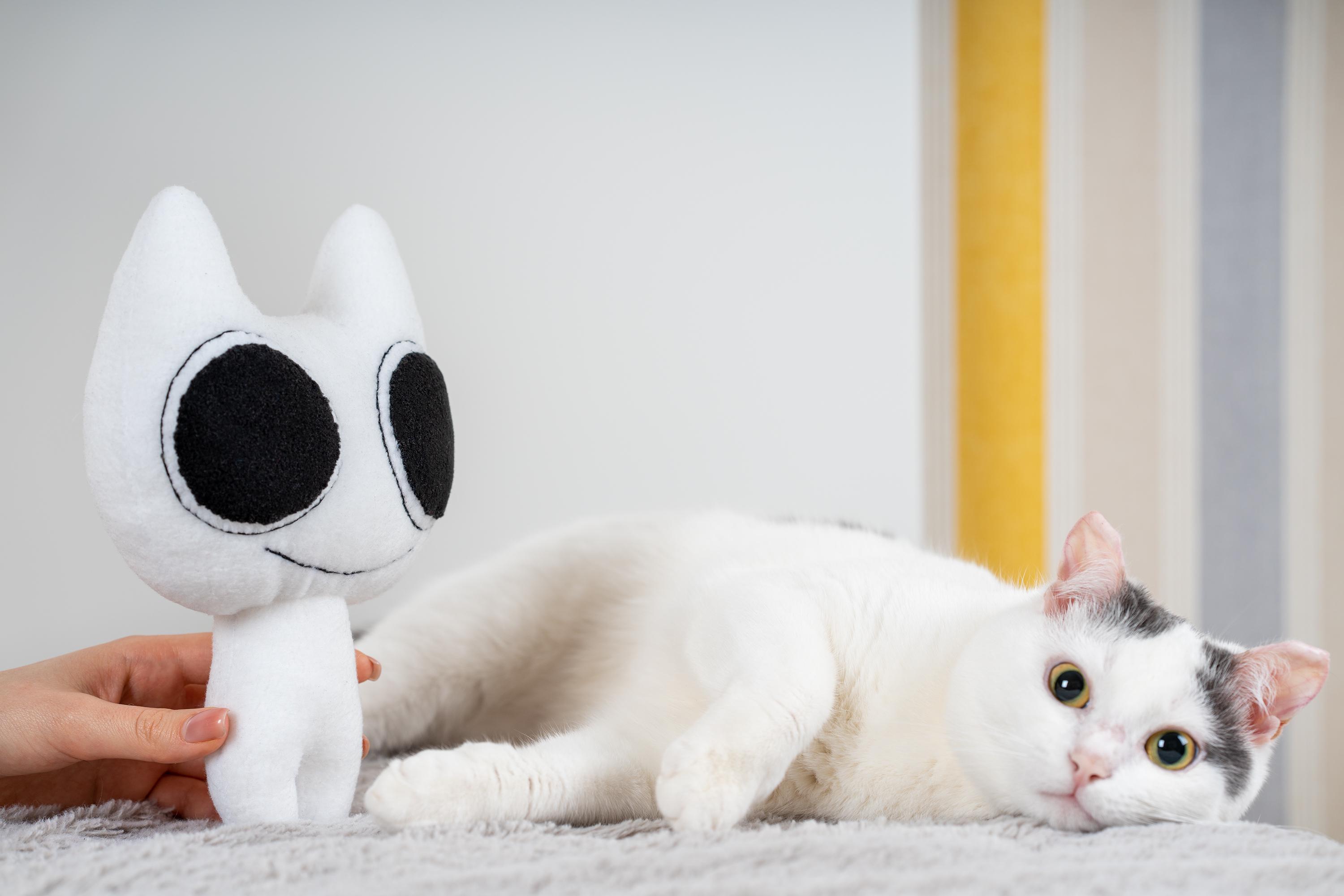 BTW Creature - the ADHD Cat Plush, Autism Creature Toy Yippee Meme TBH ...