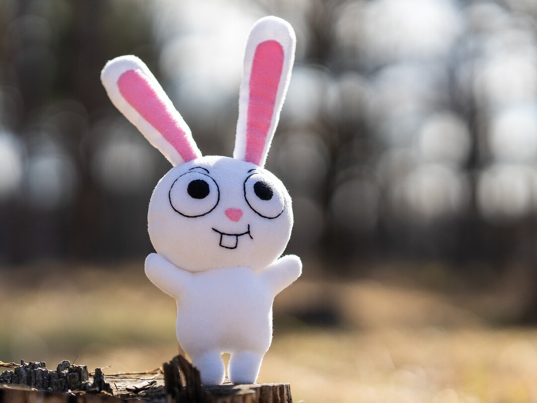 Bun Bun Plush Inspired by Come and Learn With Pibby Handmade - Etsy