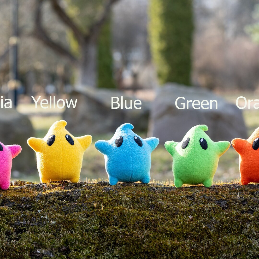 Luma Plush, Soft Star Toys, Handmade Doll 8 Inches, Made to Order - Etsy