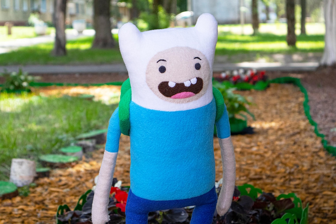 Finn the Human Finn Mertens Plush, Made to Order, 19,7 in (unofficial ...