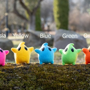 Luma Plush, Blue Star Toys, Luma Plushie Handmade Soft Doll 8 Inches - Etsy