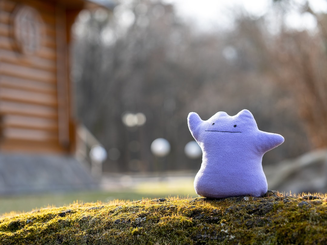 Ditto Plush, Handmade Stuffed Animal, Customizing сolors, Made to Order ...