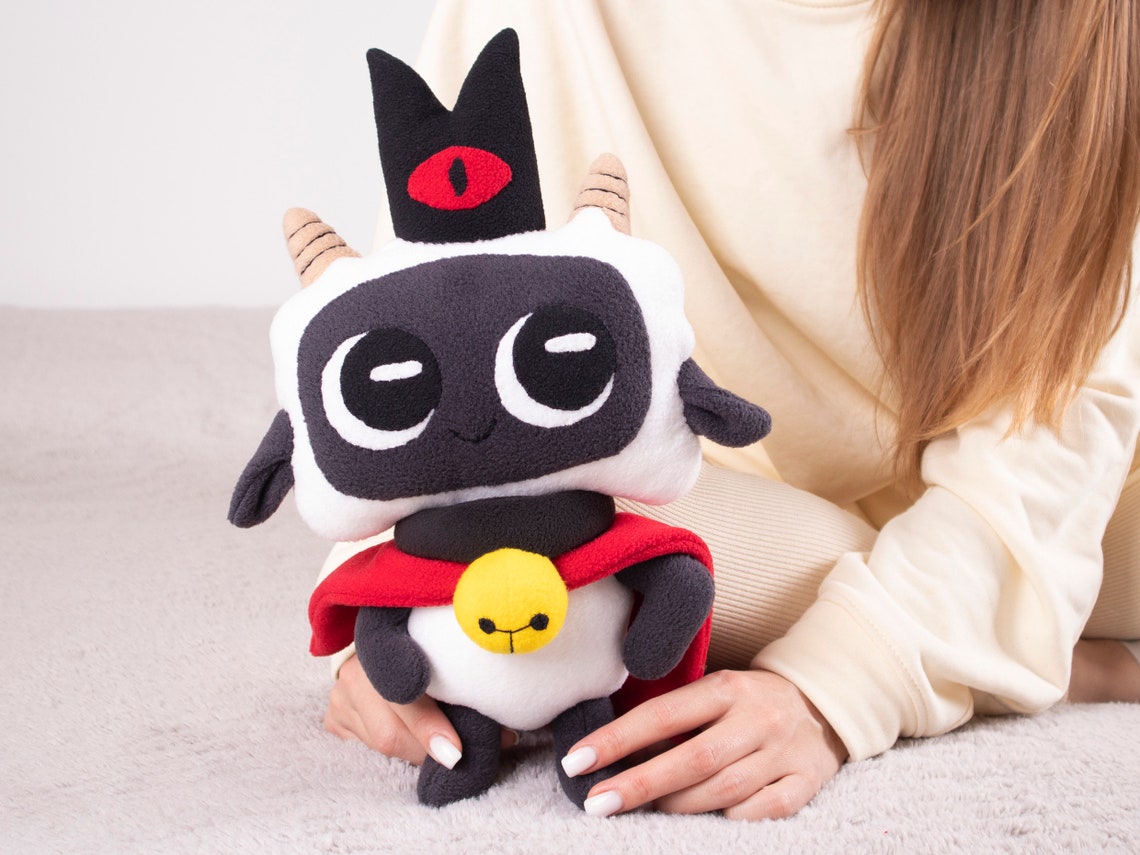 The Lamb Plush Cult of the Lamb Handmade Soft Toy - Etsy