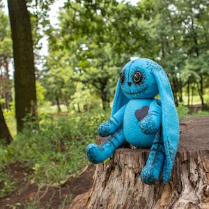 Creepy Bunny Plush Toy Rabbit Soft Doll Bunny Stuffed Animal Voodoo ...