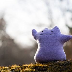 Ditto Plush, Handmade Stuffed Animal, Customizing сolors, Made to Order ...