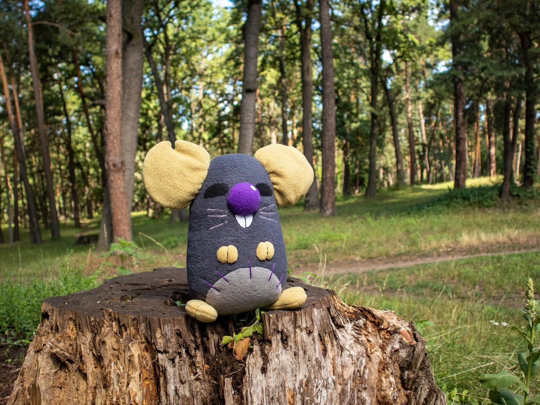 Hades Mort Companion Mort Plush Toy, Handmade Mouse Soft Toy - Etsy