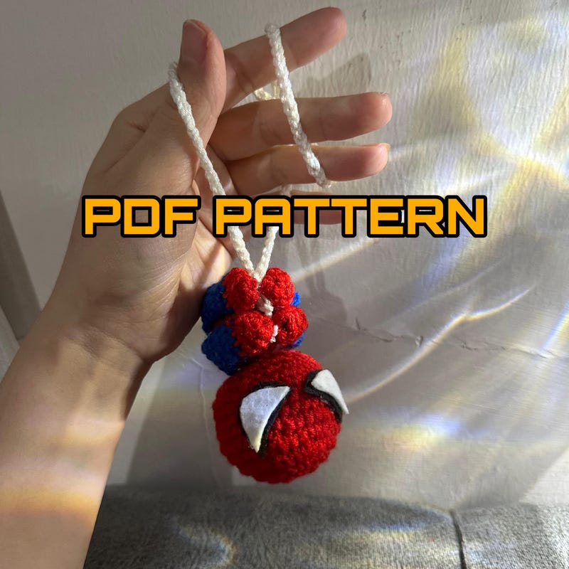 Crochet Spiderman Amigurumi - Etsy