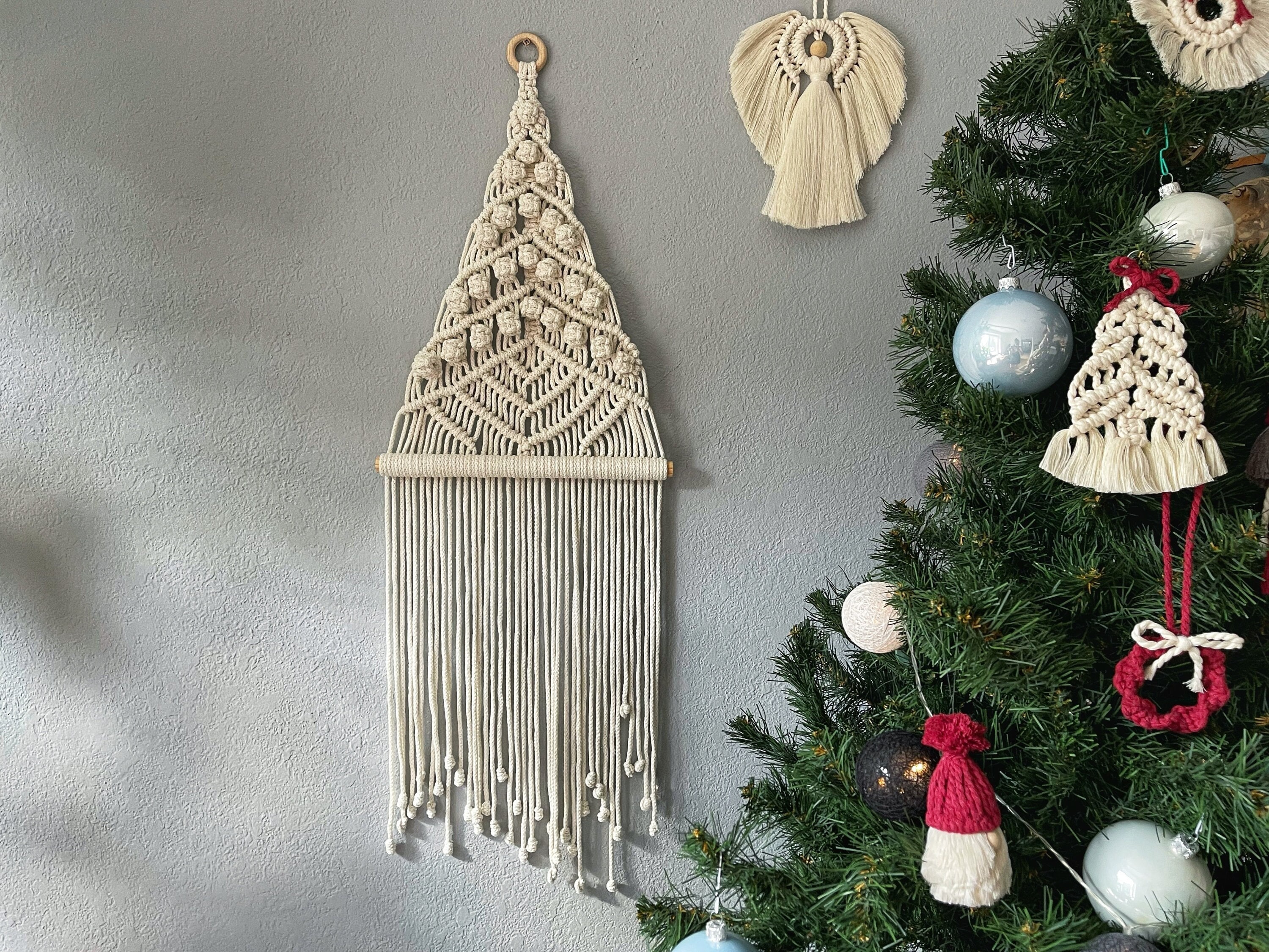 Christmas Tree PDF DIY Macrame Tutorial Pdf 2021 Easy - Etsy