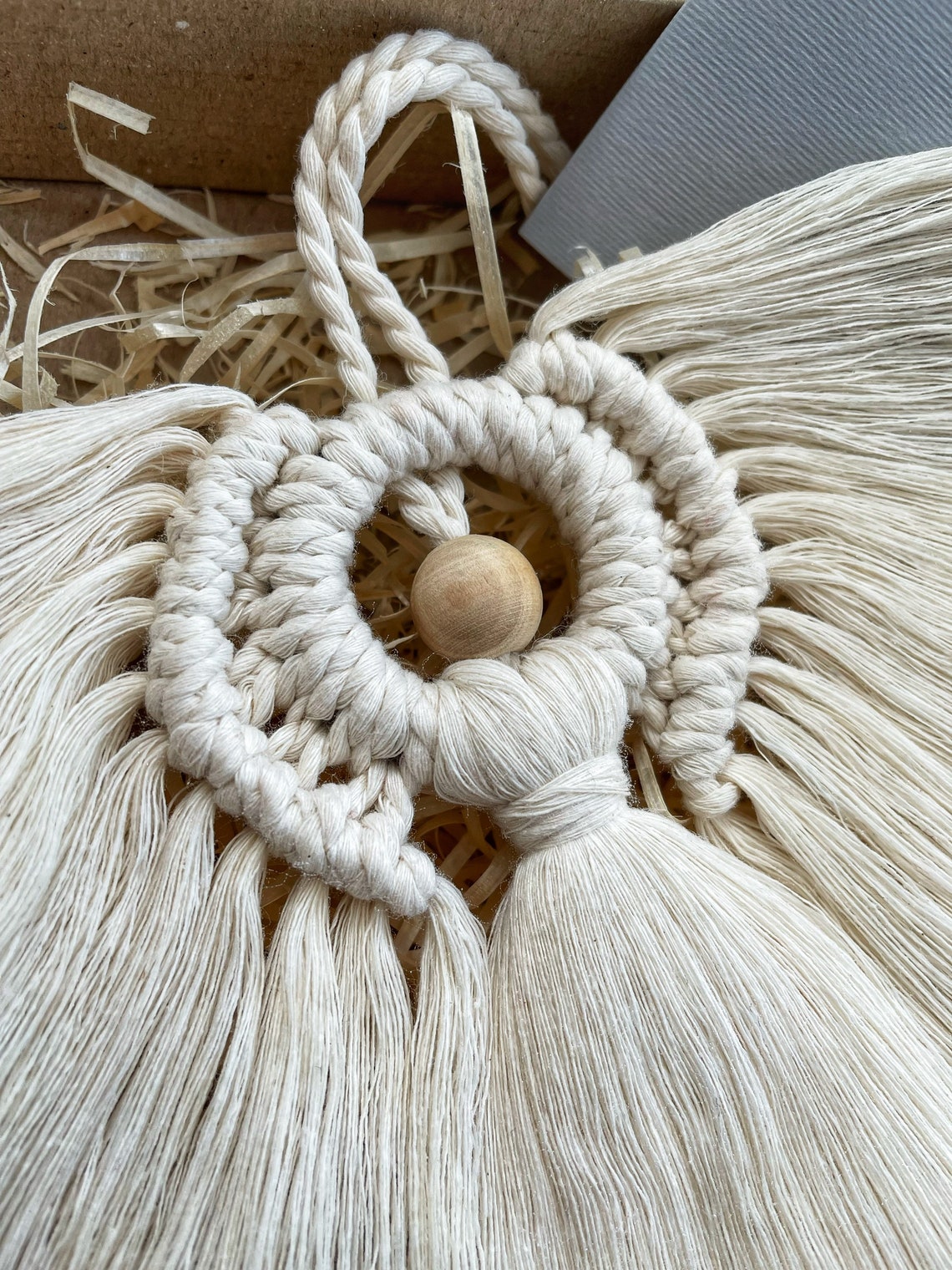 Macrame Angel Pdf Pattern Easy Christmas Decor DIY Macrame - Etsy