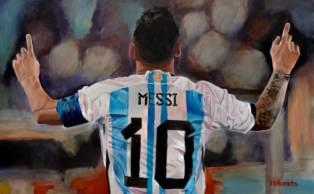 Lionel Messi Archival Print 10x16 - Etsy
