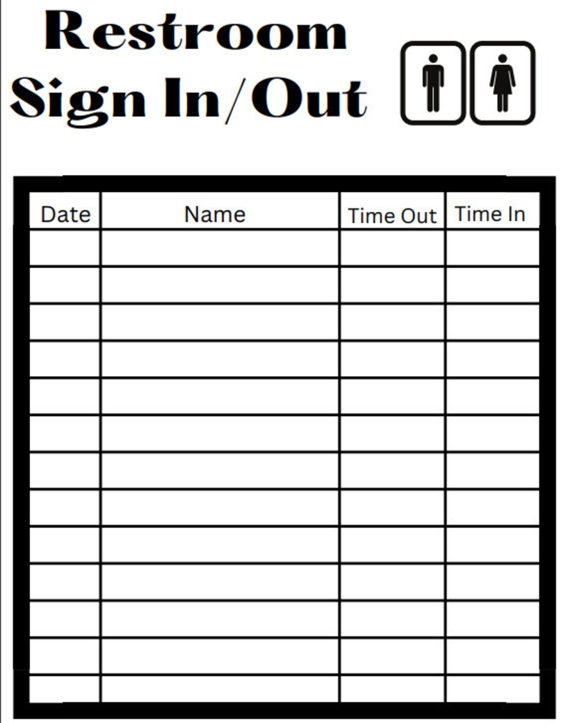 Reading Log / Reading Group Log / Reading Worksheet / Restroom Log ...