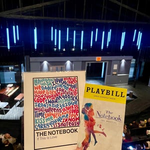 The Notebook Broadway Musical Handlettered Color Swatch Art Print ...