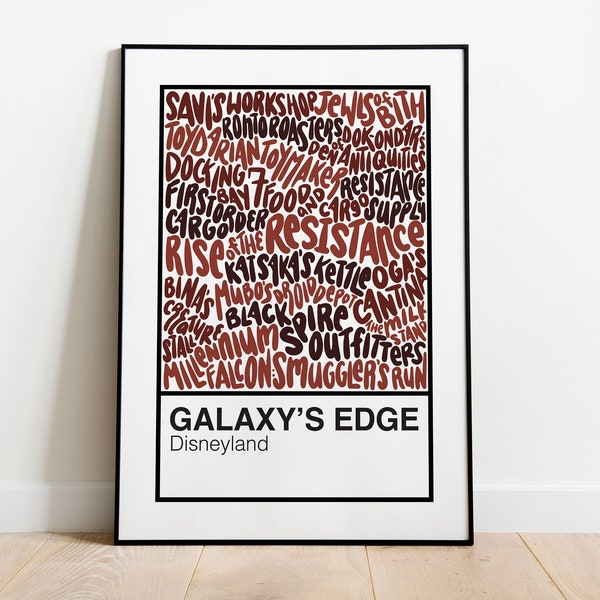 Galaxys Edge Poster - Etsy