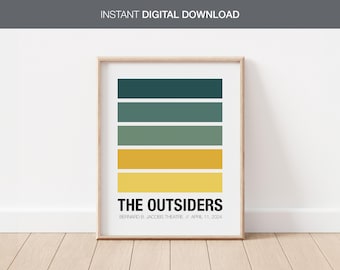 Little Shop of Horrors Color Palette | Musical Art Print | Poster for ...