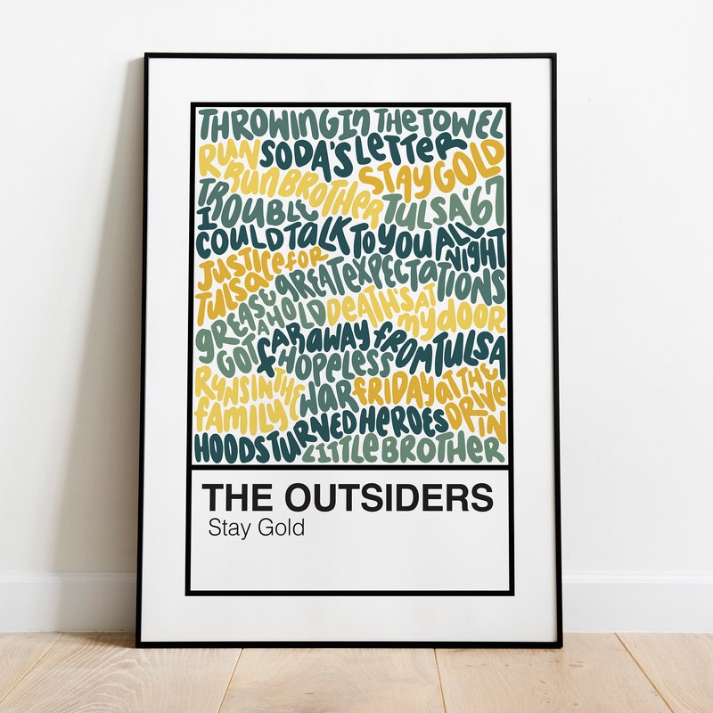 The Outsiders - Etsy