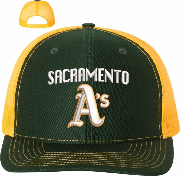 Sacramento A's as Flexfit Richardson 112 Hats - Etsy