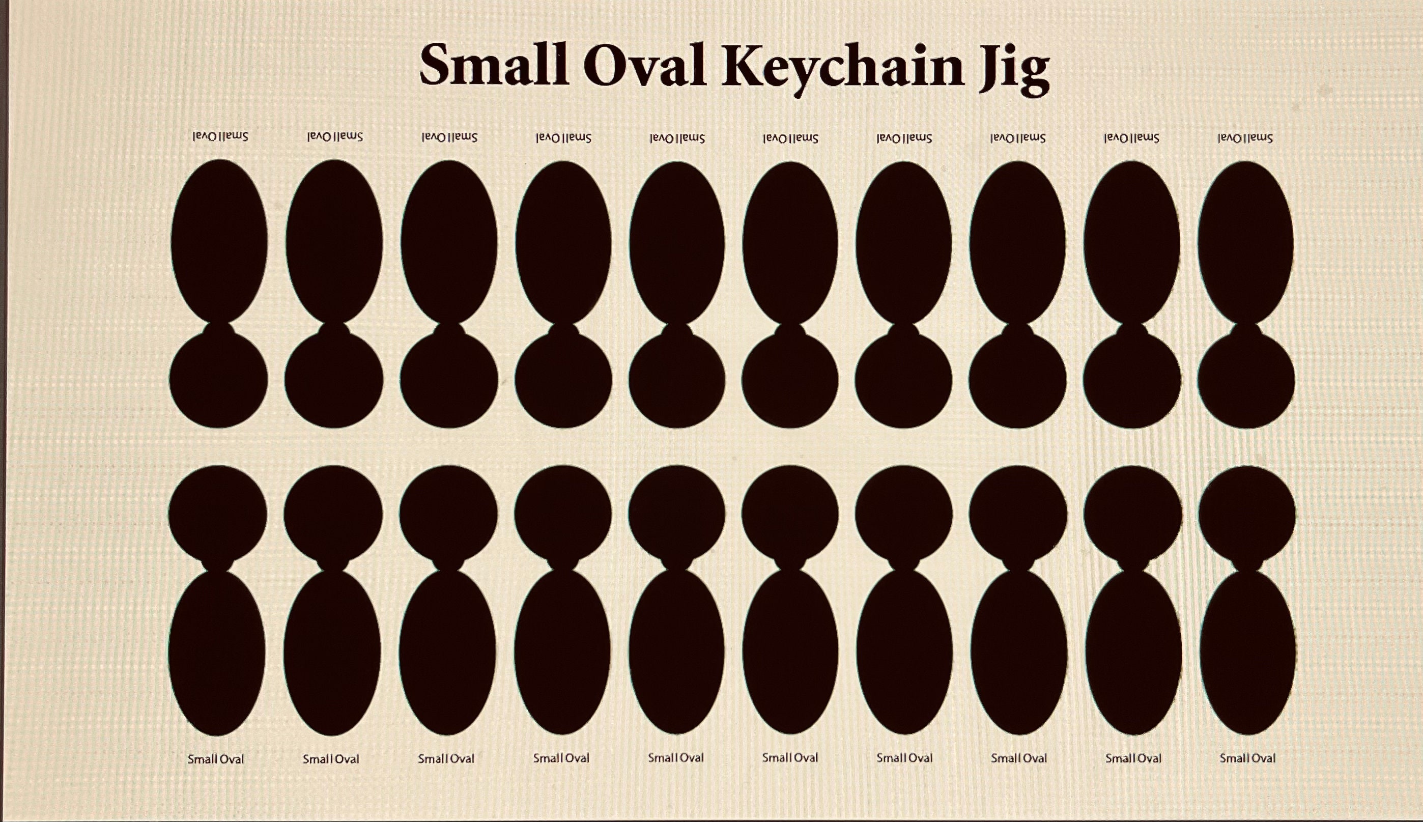 Laser Ready Keychain Wood Engraving Jig SVG Digital Laser File for ...