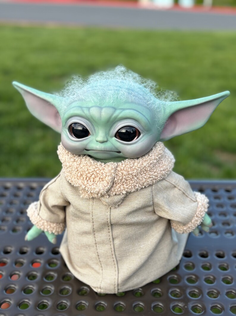 Realistic Grogu the Child Baby Yoda - Etsy