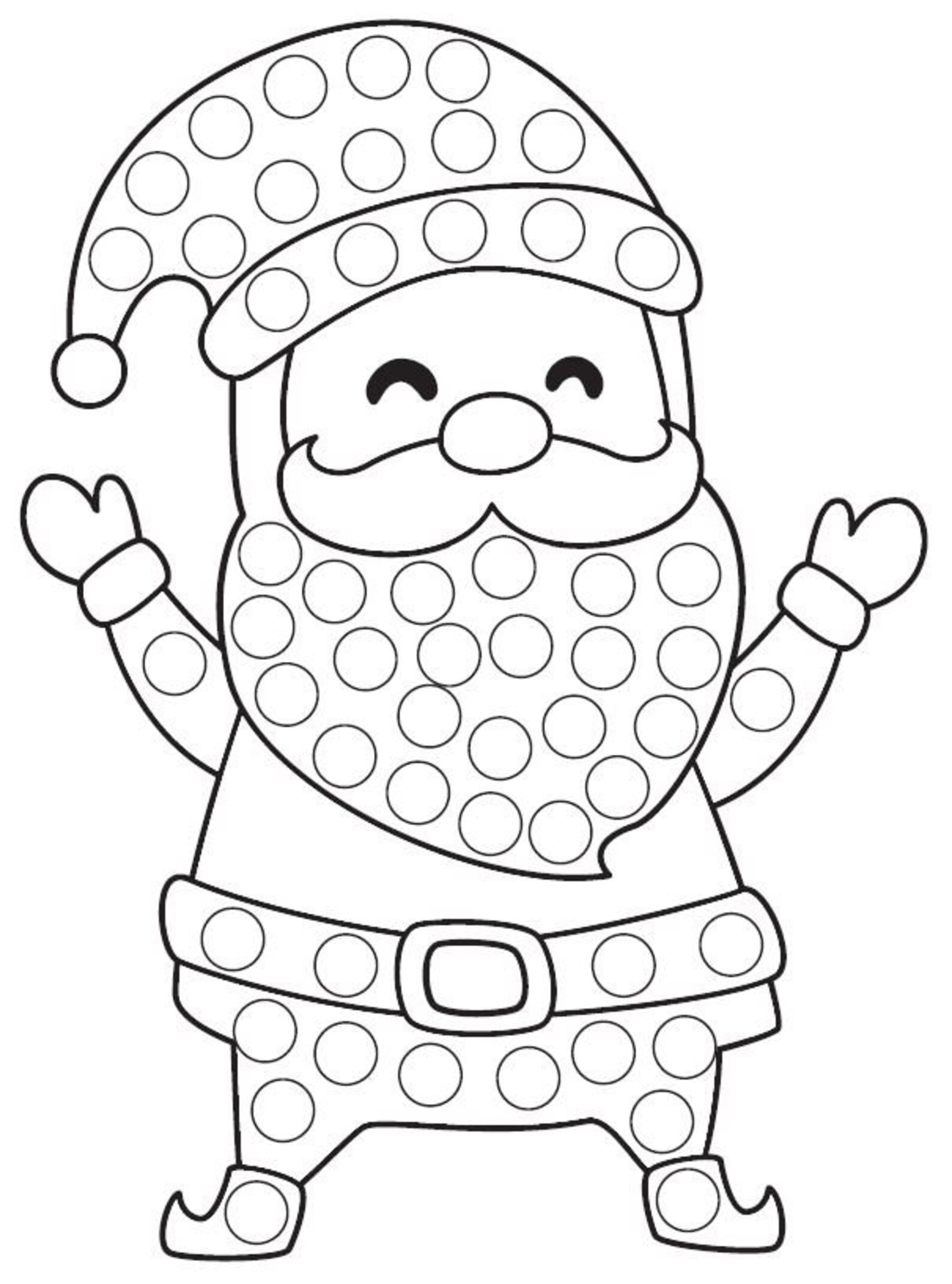 25+ Printable Christmas DOT Coloring Pages Group01 - Etsy Canada