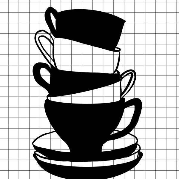Teacup Stack - Etsy