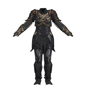 Minthara Spidersilk Armor Outfit Crafting and Sewing Patterns - Etsy Canada
