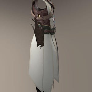 Halsin Druid Armor Pattern Templates - Etsy