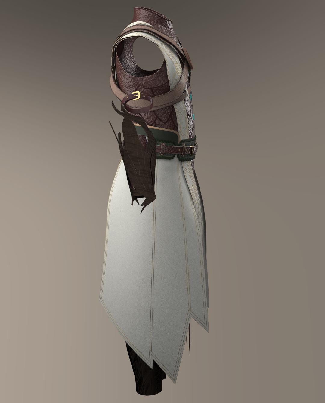 Halsin Druid Armor Pattern Templates - Etsy