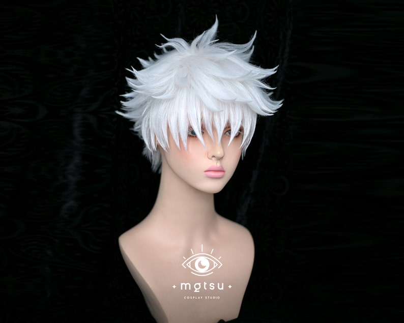 Spiky White Anime Cosplay Wig - Etsy Canada