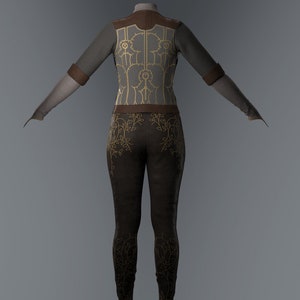 Shadowheart Epilogue Outfit Pattern With Accessories - Etsy