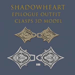 Shadowheart Epilogue Outfit Pattern With Accessories - Etsy