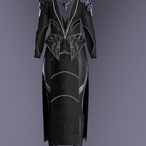 Shadowheart Shar Epilogue Outfit Pattern With Accessories - Etsy