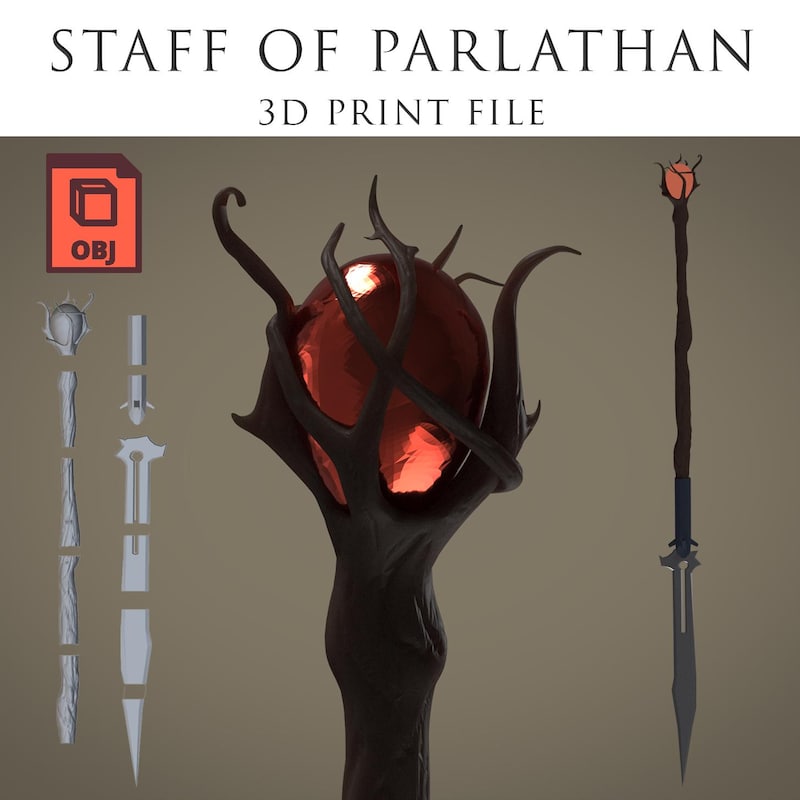 Dragon Staff - Etsy