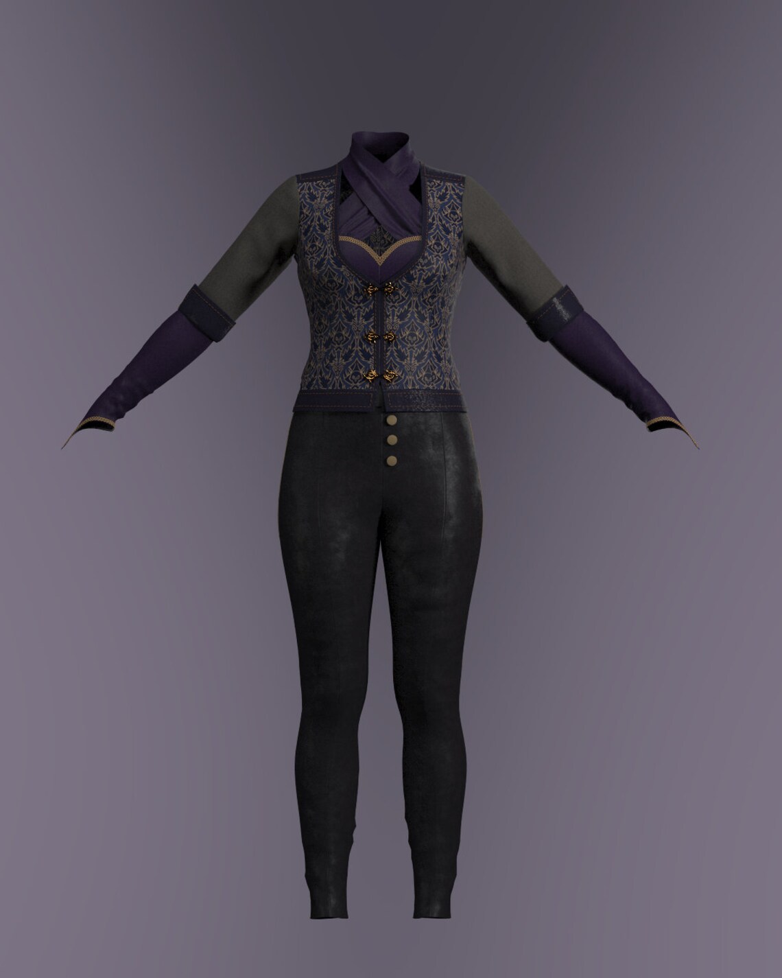 Shadowheart Epilogue Outfit Pattern With Accessories - Etsy