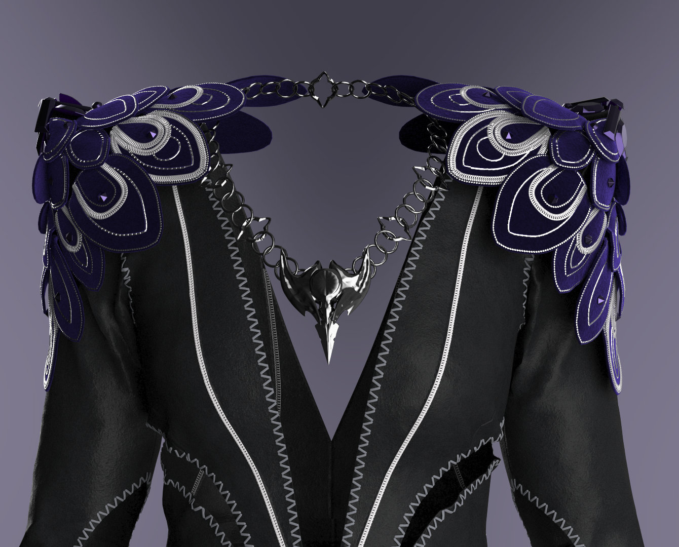 Shadowheart Shar Epilogue Outfit Pattern With Accessories - Etsy
